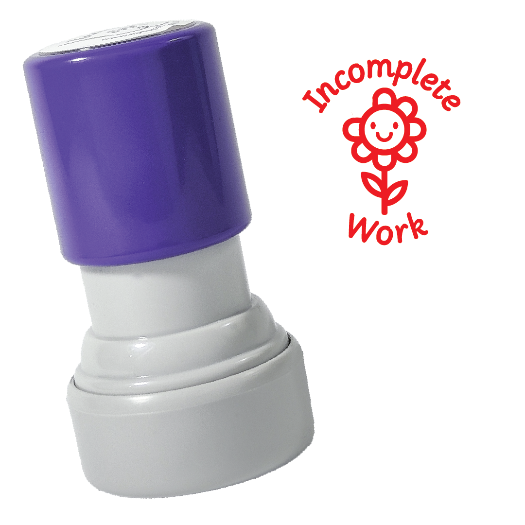 Incomplete Work Stamp – My Teacher Says