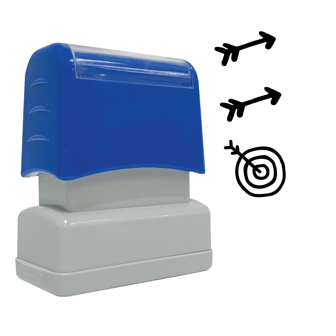 Two Points and a Target Stamp – My Teacher Says